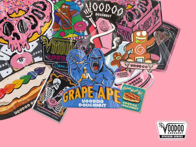 Sticker Series – Voodoo Doughnut