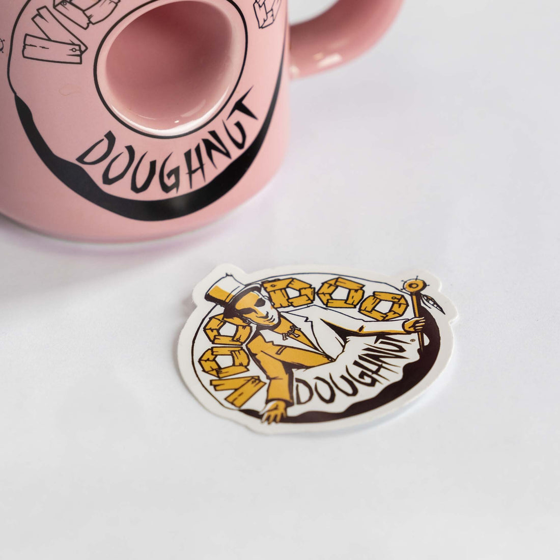 Logo Sticker – Voodoo Doughnut
